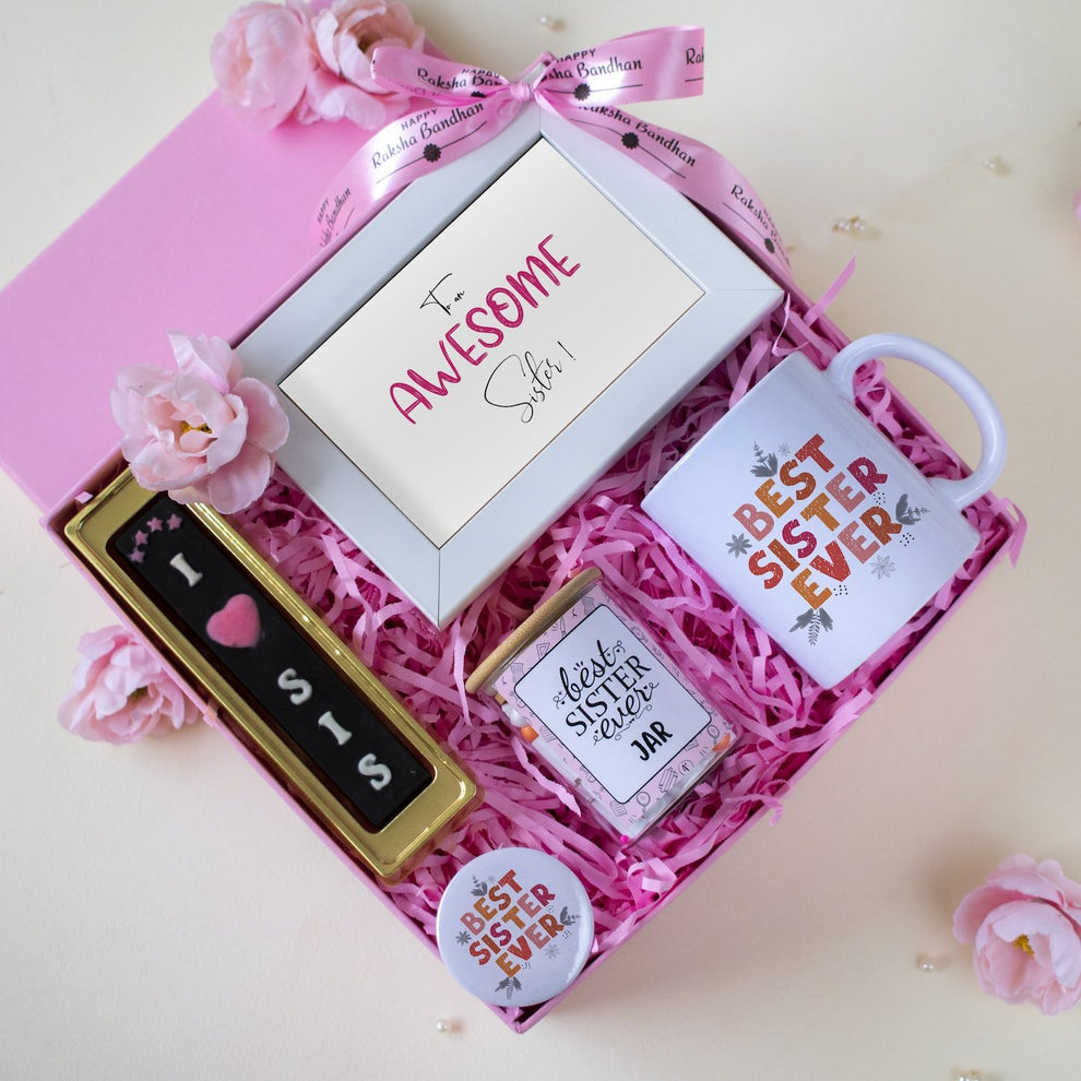 Best Sis Ever Gift Box – Gifts By Rashi