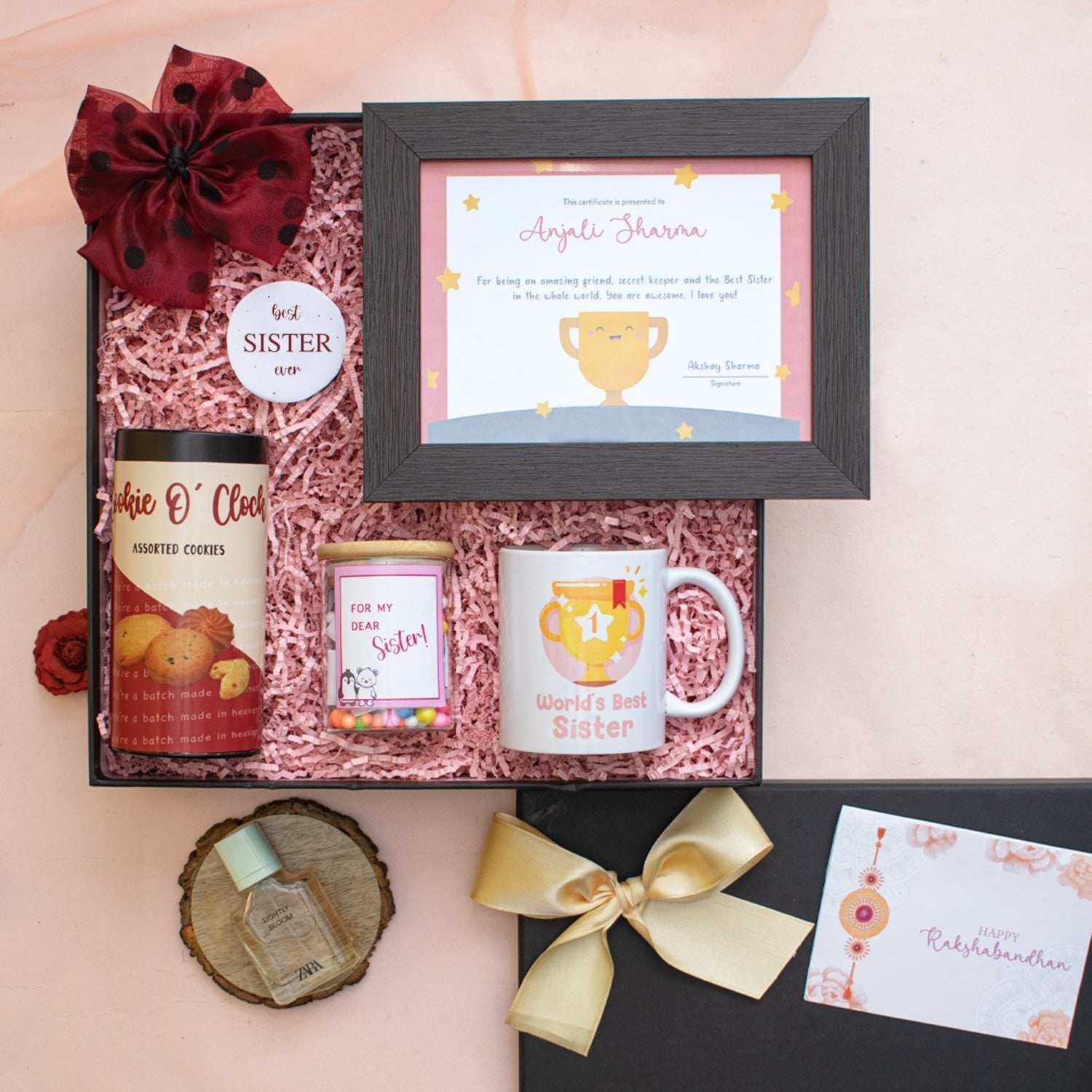 World's Best Sister Gift Box – Gifts By Rashi