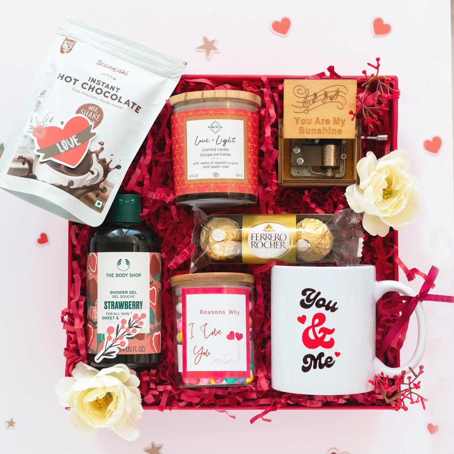 You And Me Valentine Gift Box – Gifts By Rashi