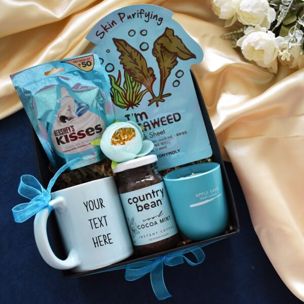 Beautiful Blue Gift Box - Gifts By Rashi