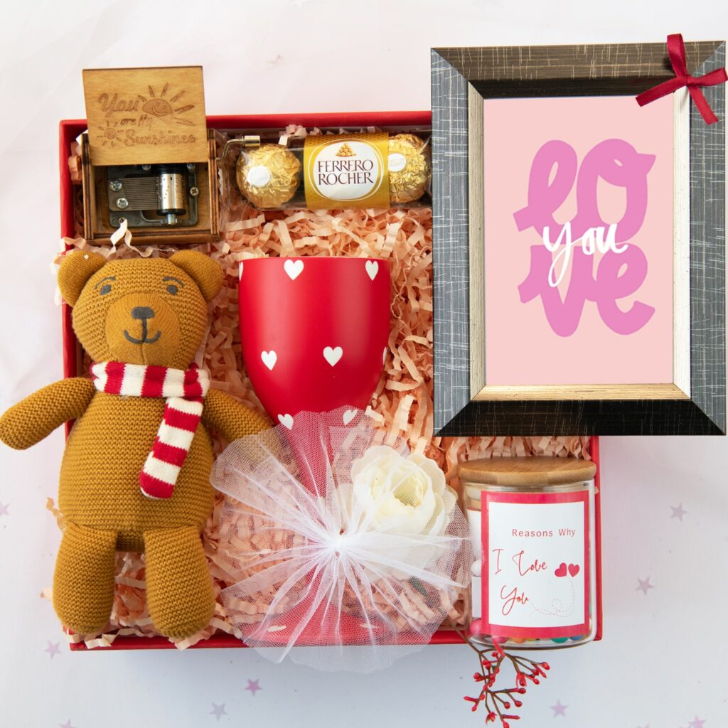 Reasons Why I Love You Valentine Gift Box - Gifts By Rashi